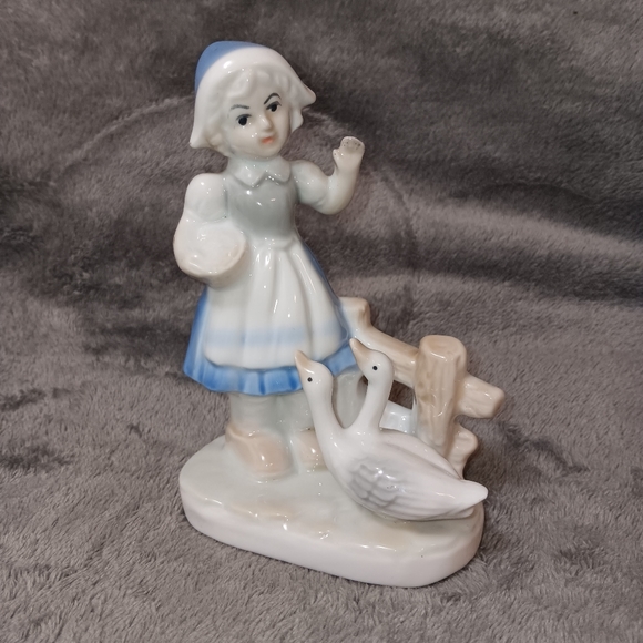 Unique Vintage | Accents | Vintage Lego Fine Porcelain Dutch Boy Girl ...